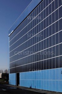 Solar facade Solar cladding